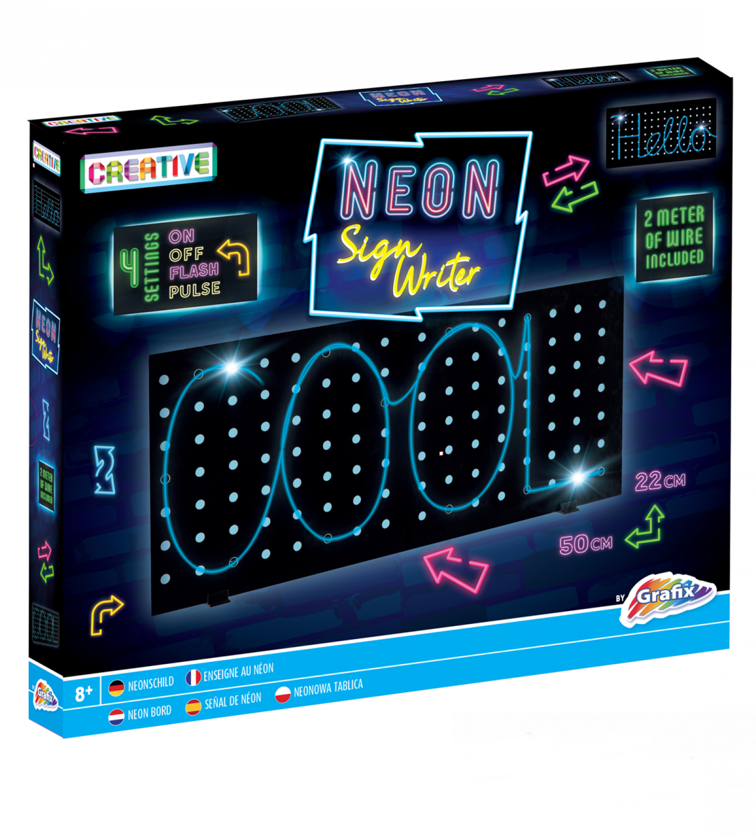 KREATIVNA TABLA NEON SIGN WRITER - Magična oaza