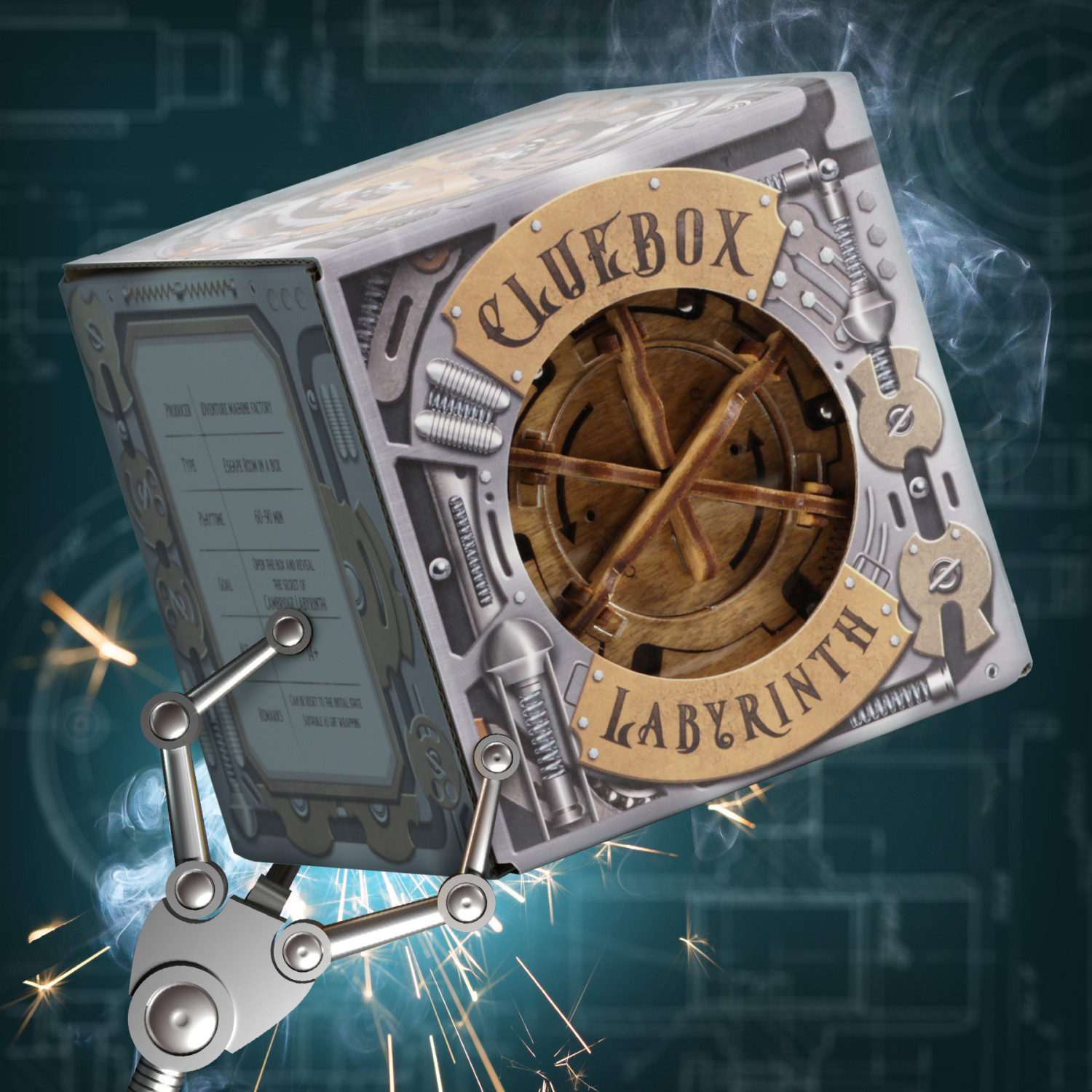 ZAGONETNA KUTIJA - ESCAPE ROOM IN A BOX CAMBRIDGE LABYRINTH - Magična oaza