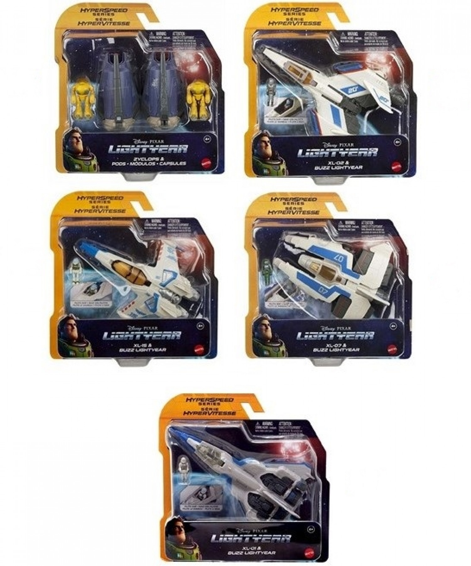 LIGHTYEAR MINI FIGURE HYPERSPEED SPACE SHIP HHJ93 - Magična oaza