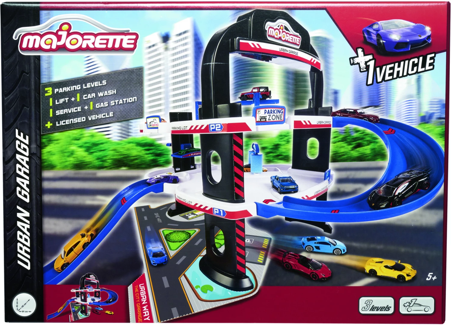 MAJORETTE AUTO GARAZA URBAN GARAGE - Magična oaza