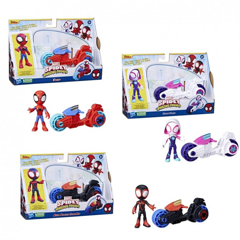 MARVEL SPIDEY MOTORCYCLE AST - Magična oaza