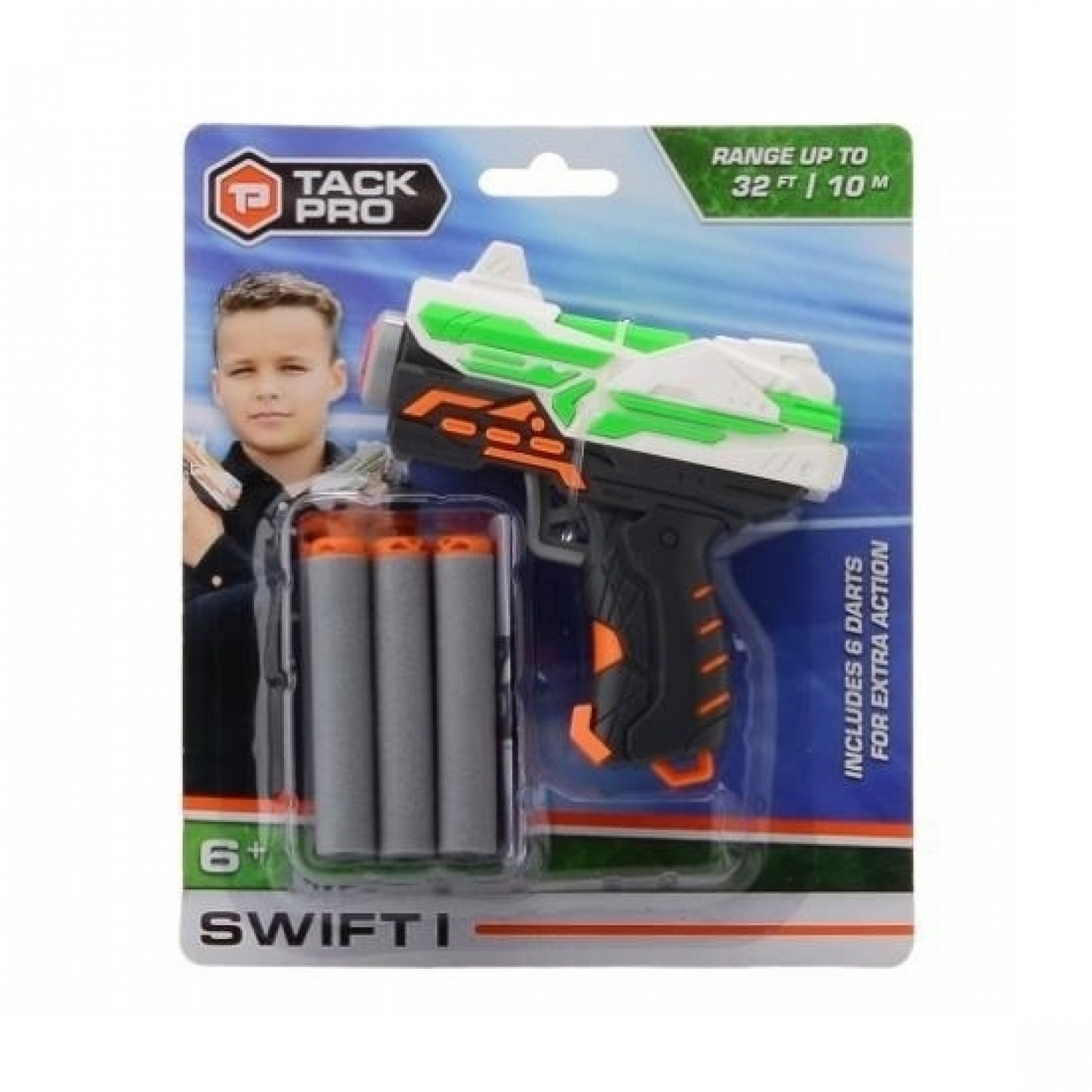 TACK PRO SWIFT I POCKET PISTOLJ 11CM SA 6 SUNDJERASTIH METAKA STARTER ...