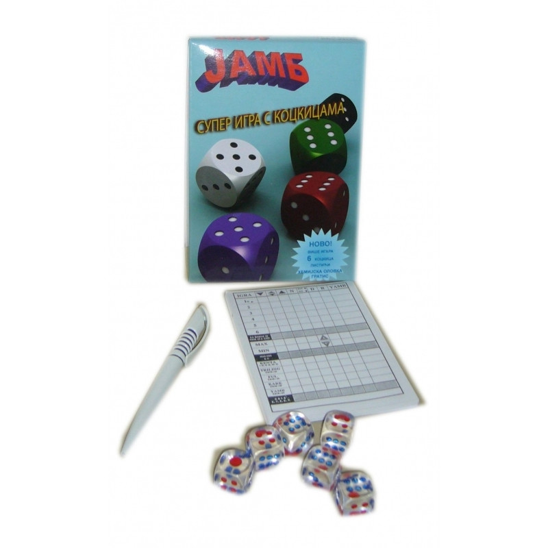 DRUSTVENA IGRA JAMB SET ZA IGRANJE - Magična oaza