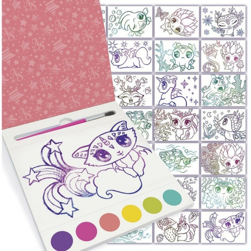 KREATIVNI SET NEBULOUS STARS BOJANKA SA KARTICAMA - Magična oaza