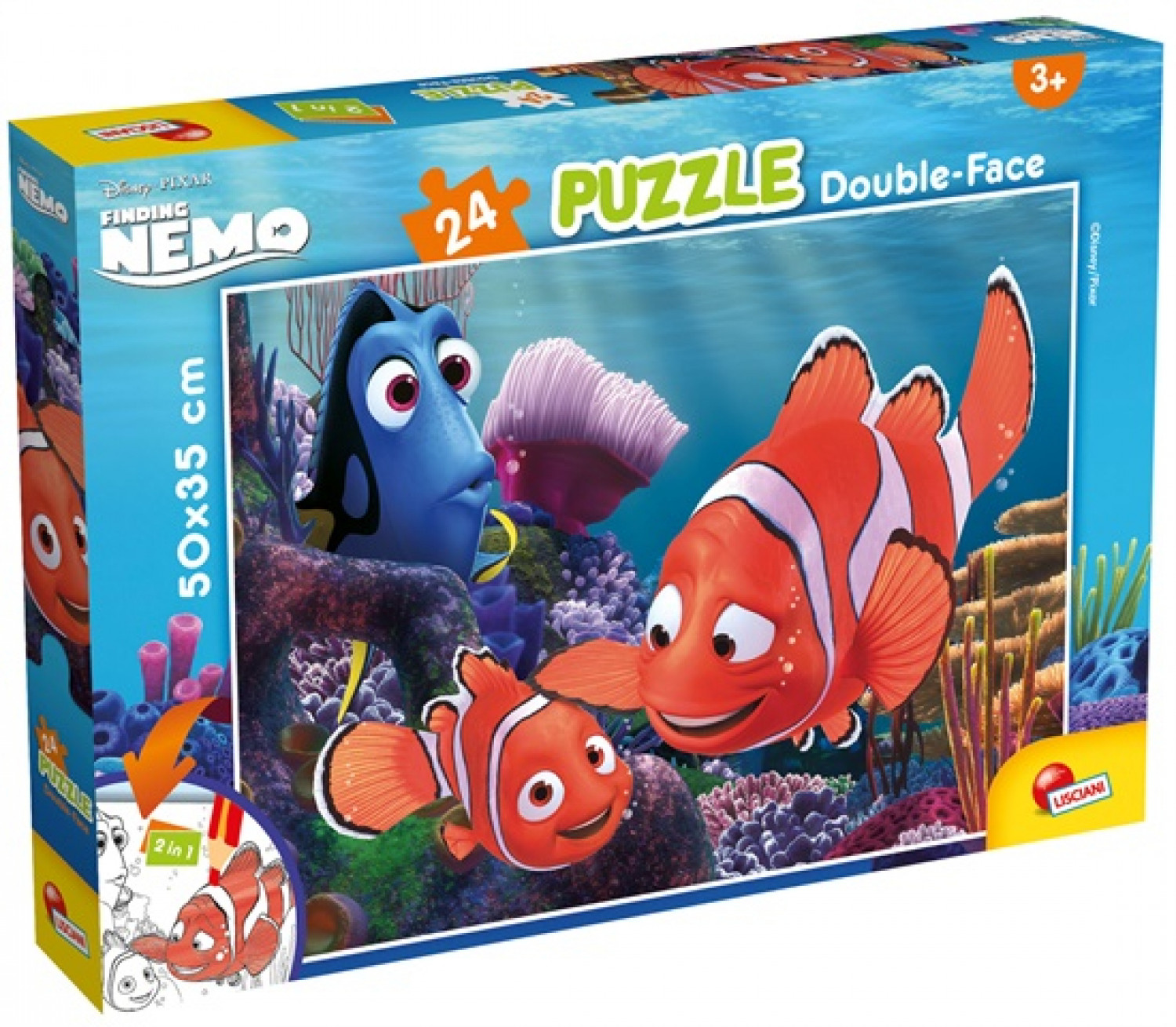 PUZZLE SLAGALICE 24PCS DISNEY NEMO LISCIANI - Magična oaza