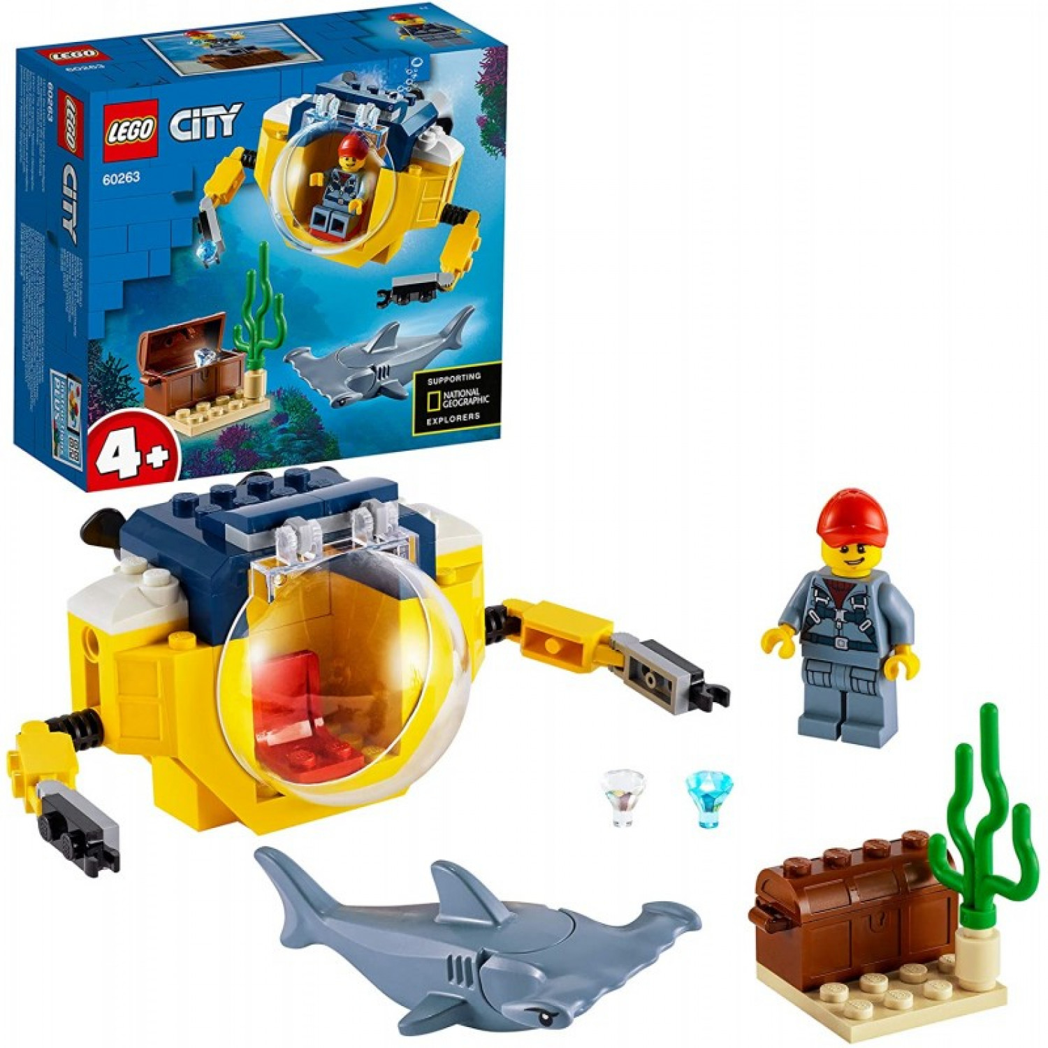 LEGO CITY OCEAN MINI-SUBMARINE - Magična oaza