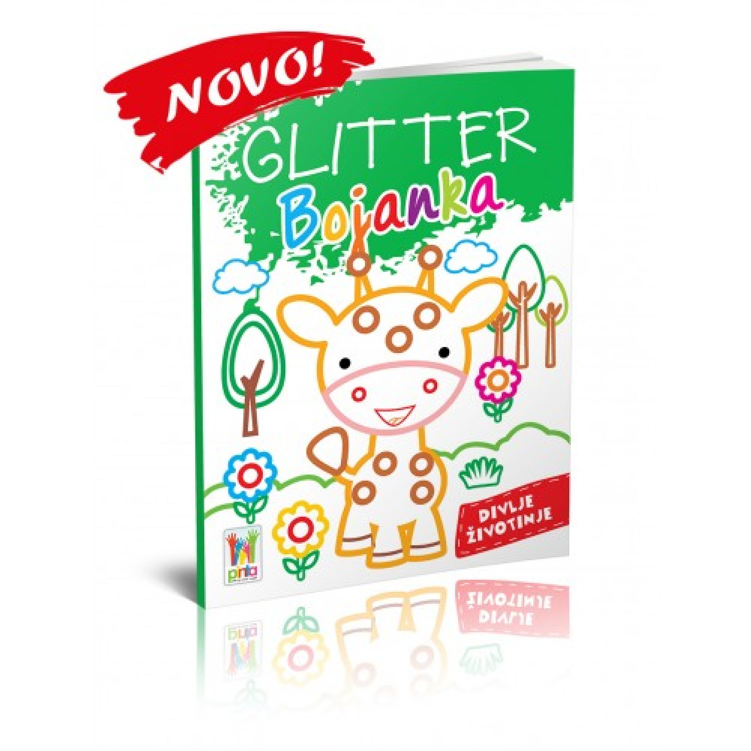 GLITTER BOJANKA - DIVLJE ZIVOTINJE - Magična oaza