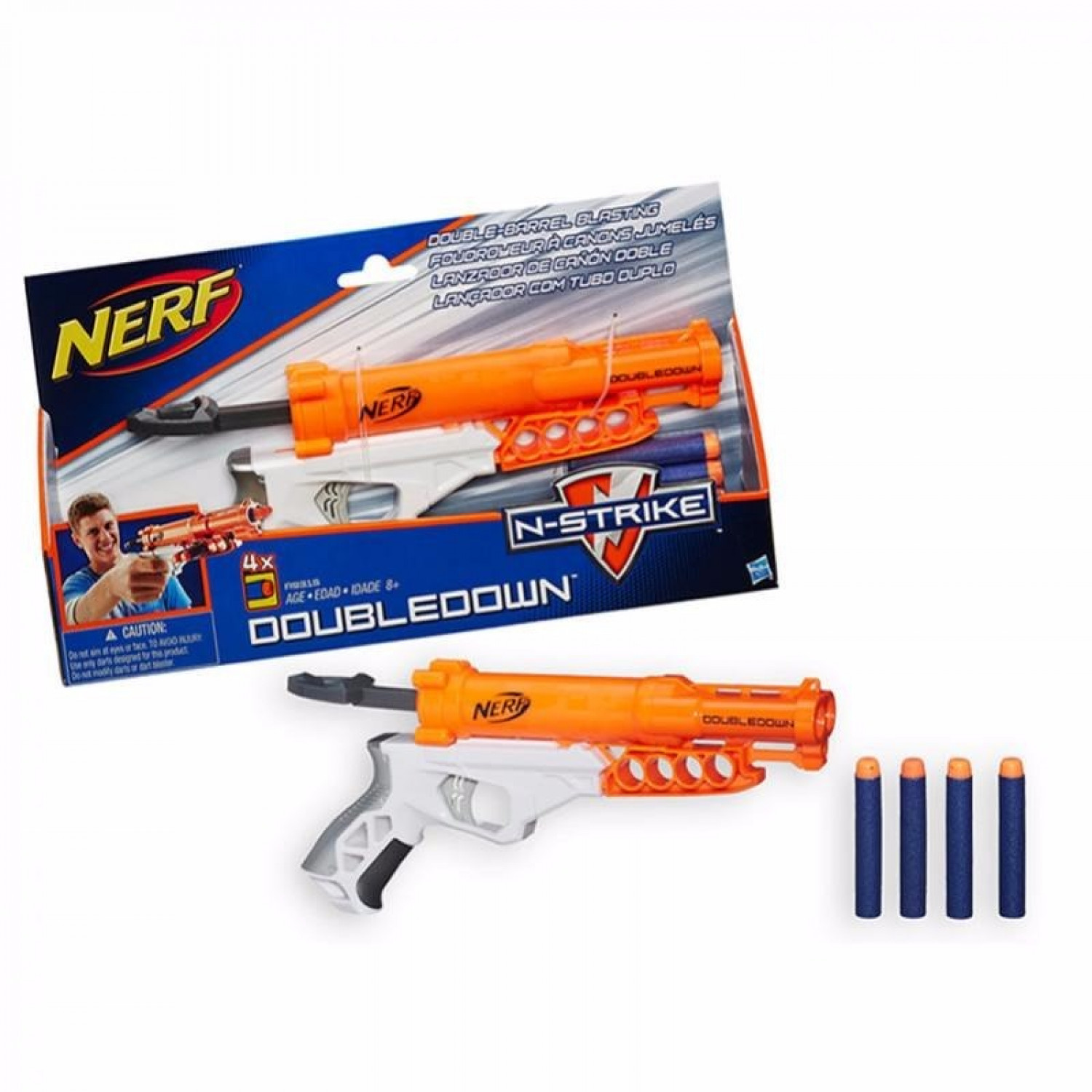 NERF N-STRIKE DOUBLEDOWN BLASTER - Magična oaza