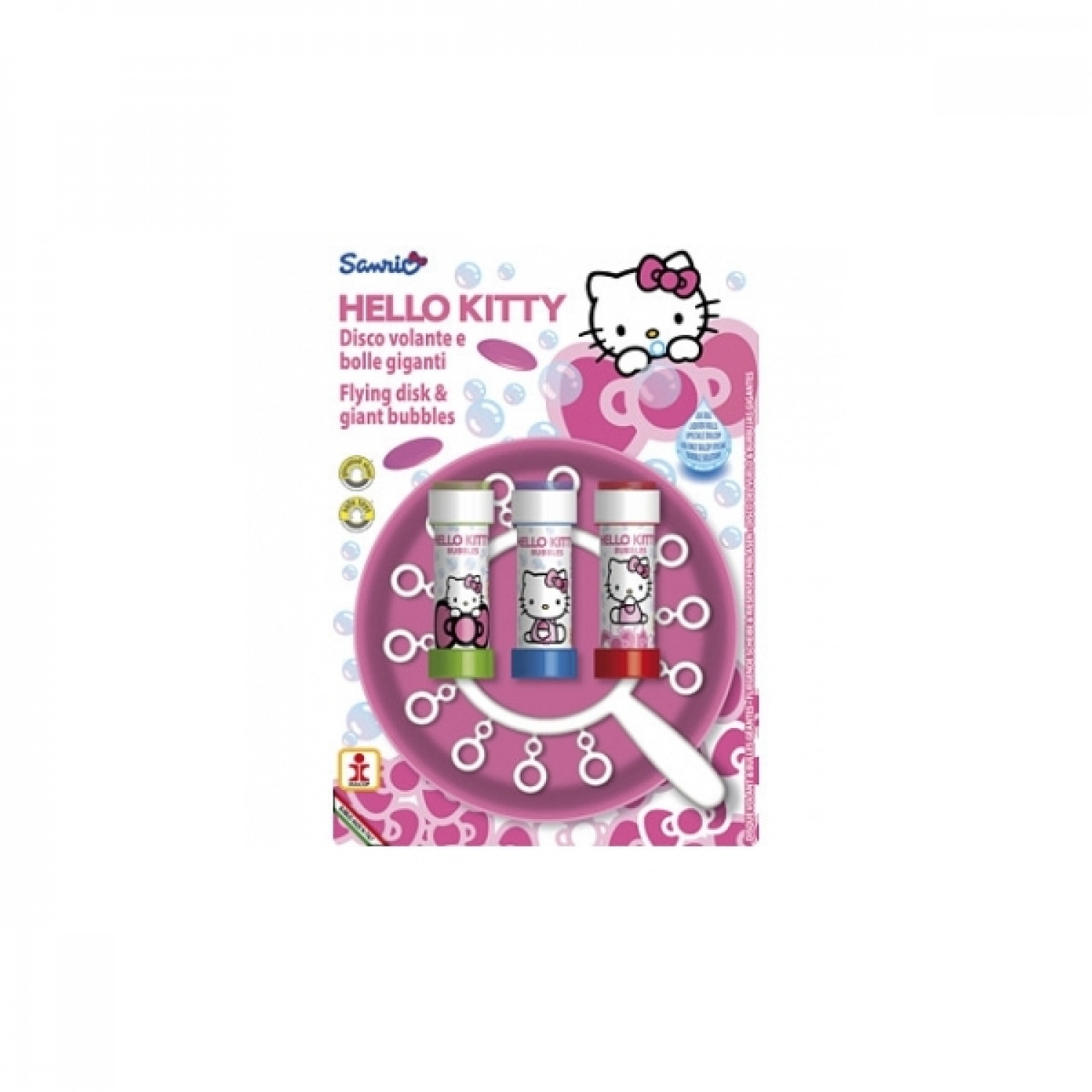 BUBBLES HELLO KITTY SET SA POSUDOM I BOCICAMA 3X60M - Magična oaza