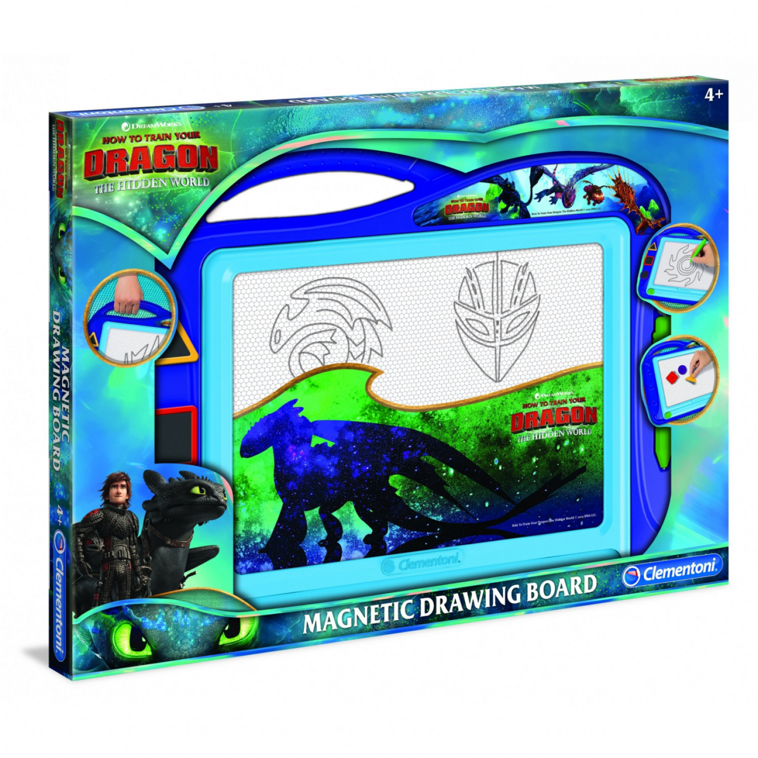 KREATIVNI SET MAGICNA TABLA ZA PISANJE CLEMENTONI DRAGON - Magična oaza