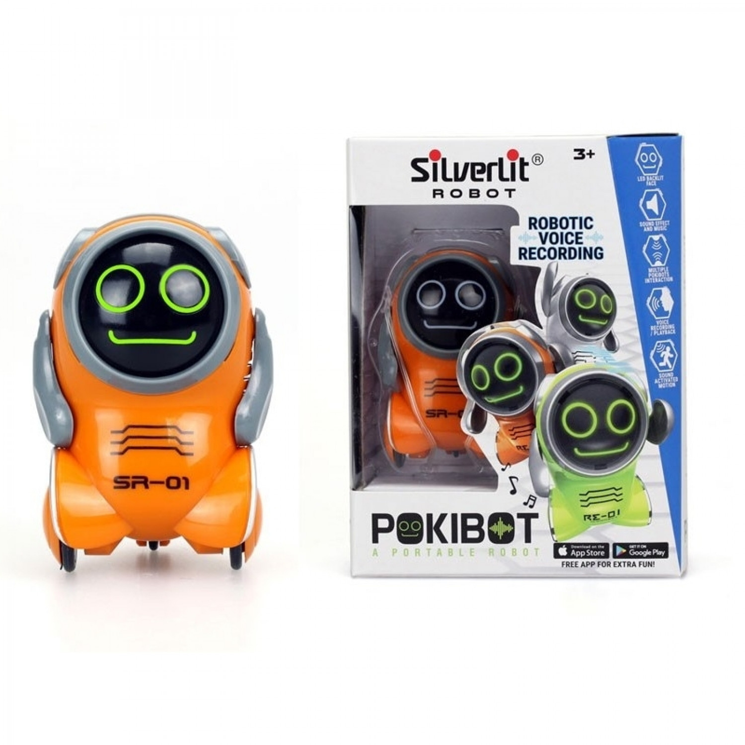 POKIBOT ORANGE INTERAKTIVNI ROBOT - Magična oaza