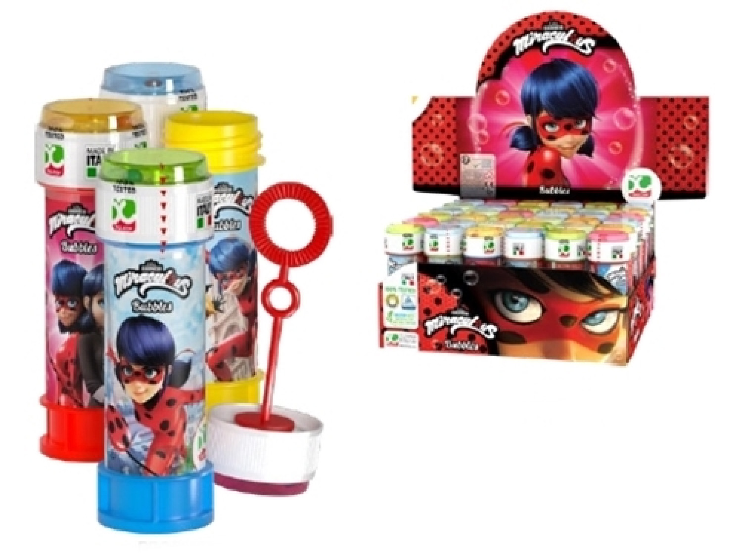 BUBBLES MIRACULOUS LADYBUG 60ML - Magična oaza