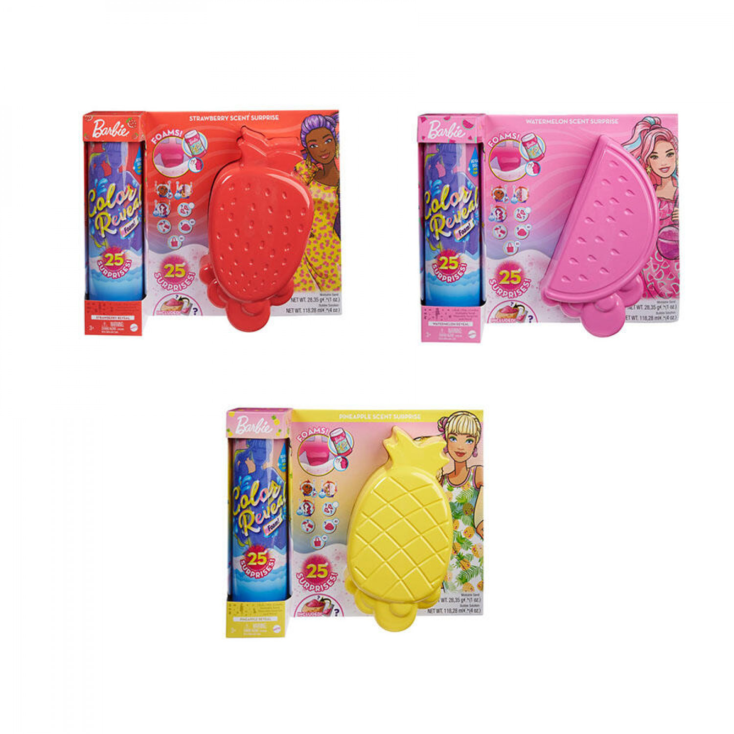 BARBIE COLOR REVEAL KREATIVNI SET PINAPPLE GTR91 - Magična oaza