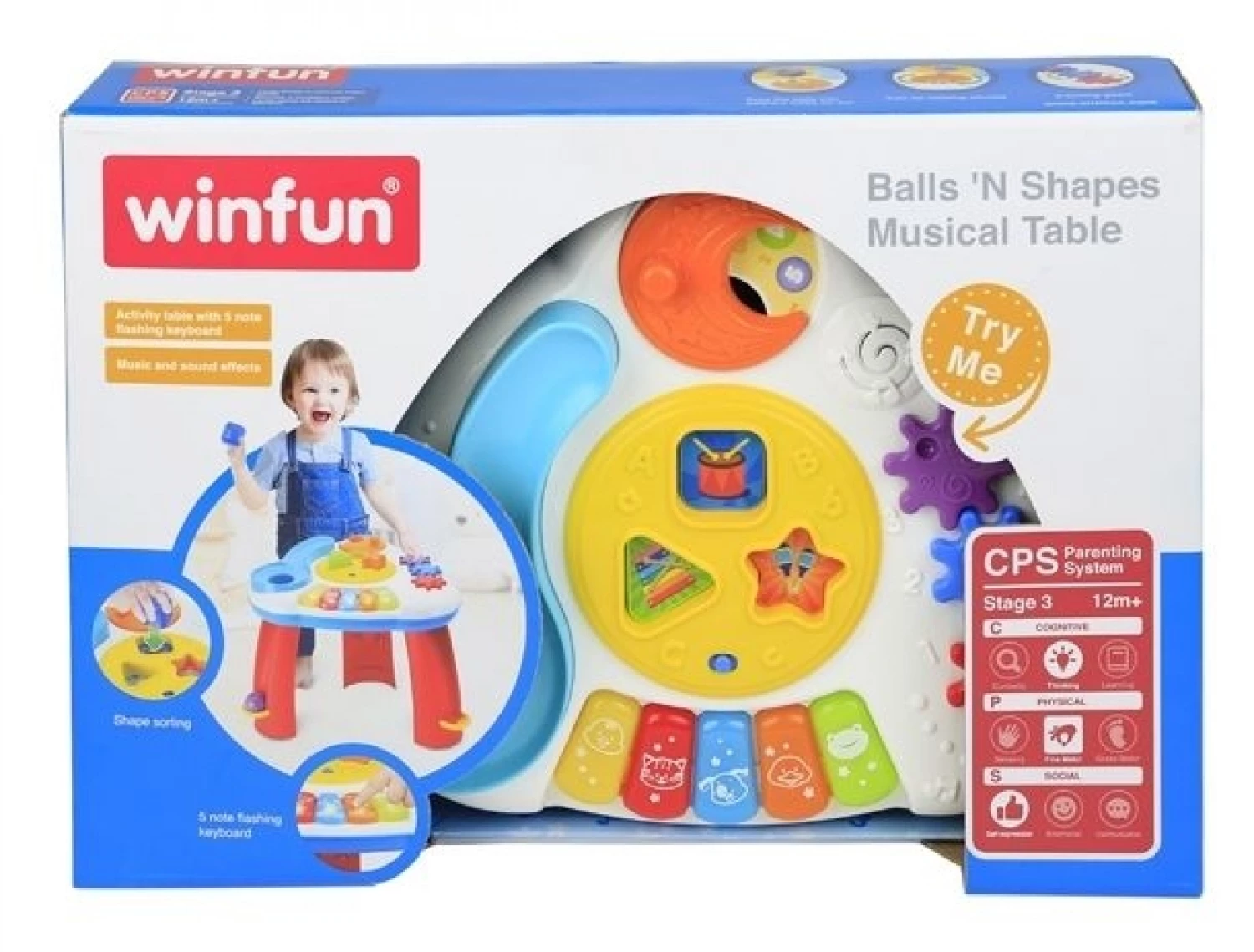 WIN FUN BABY EDUAKTIVNI MUZIČKI STO - Magična oaza